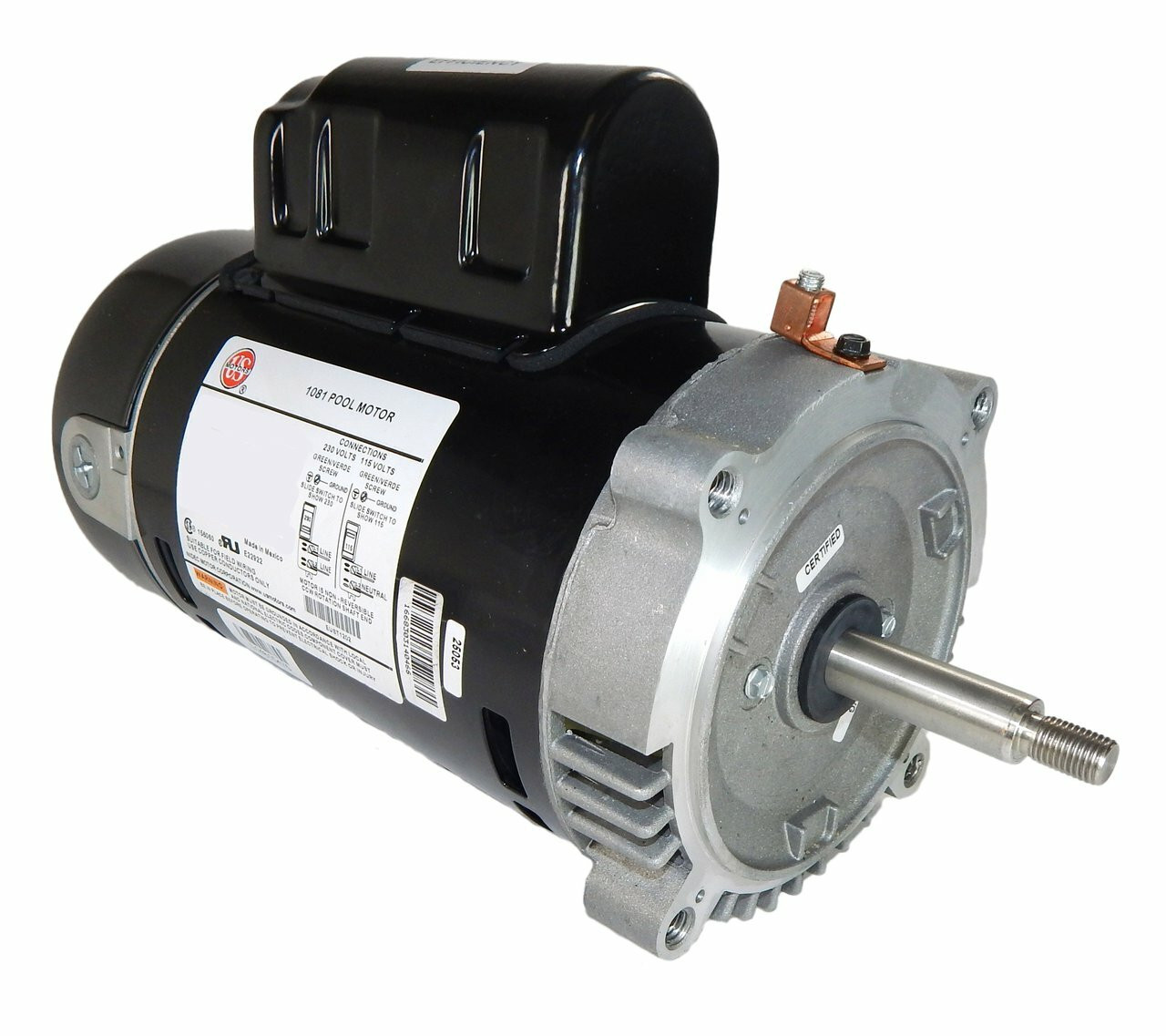 US-Nidec AST275 Pool and Spa Motor - cemotors
