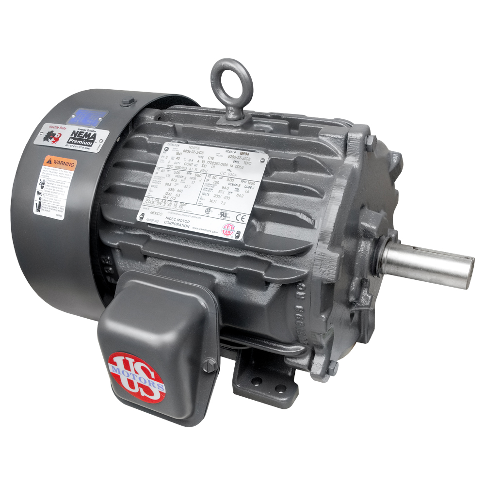 US-Nidec HD40P2ES General Purpose Motor - cemotors