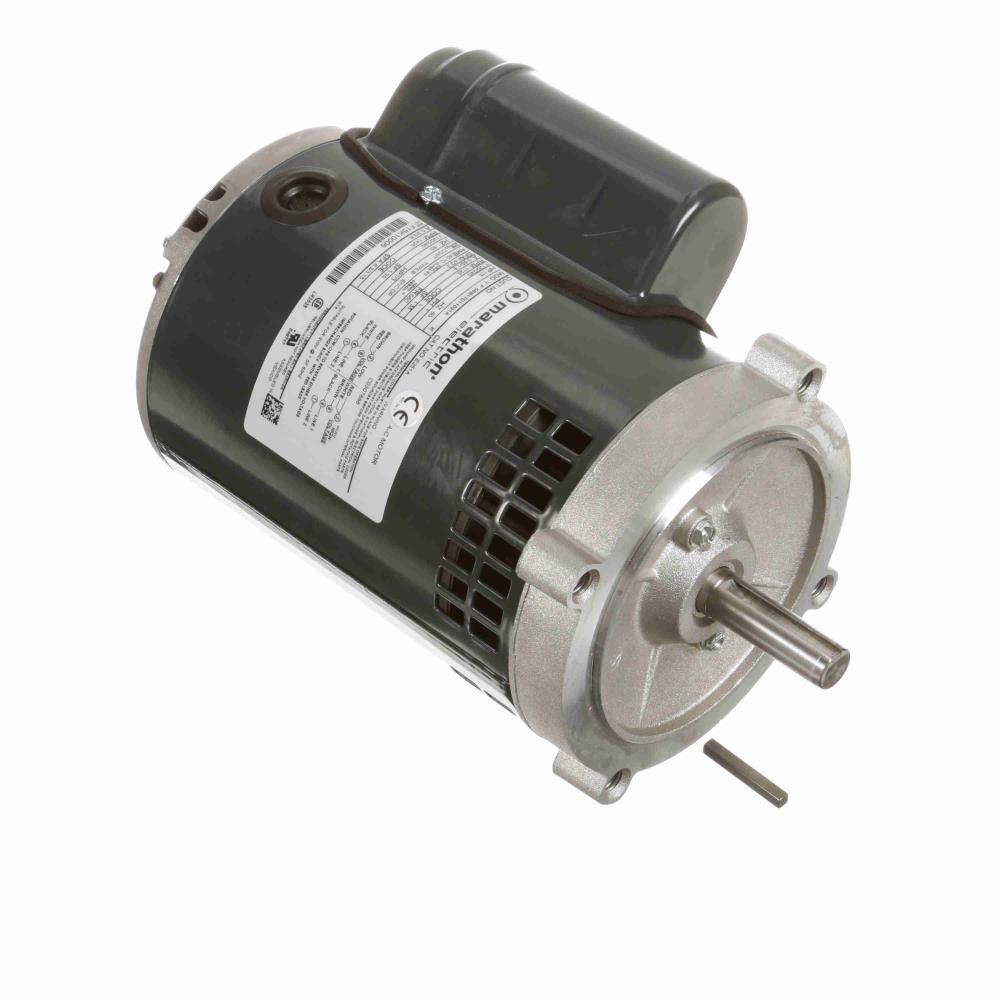 ME251 Single Phase Dripproof C-Face Motor 1/3 HP ME251A - cemotors
