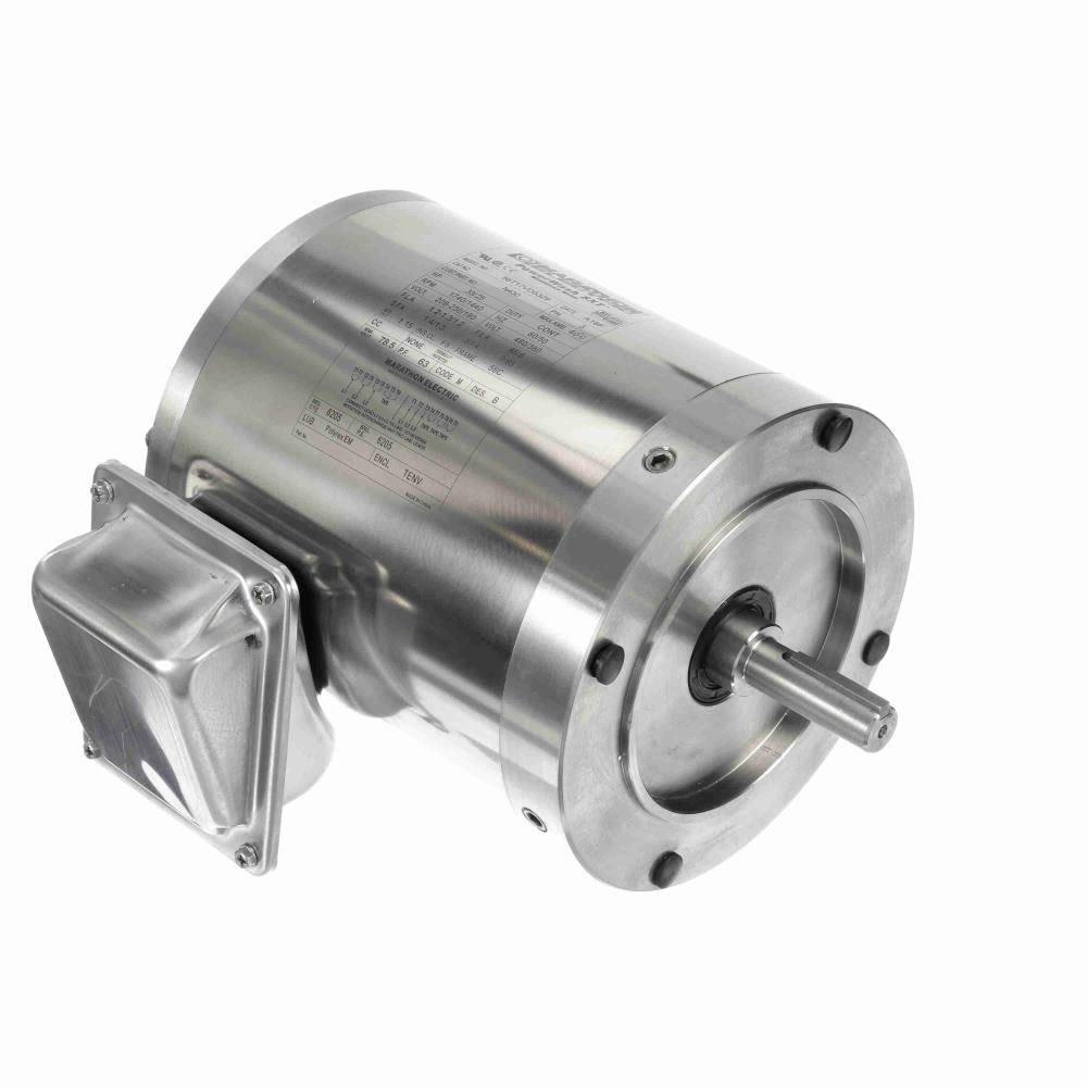 Marathon N430 Stainless Steel Washdown Motor - cemotors