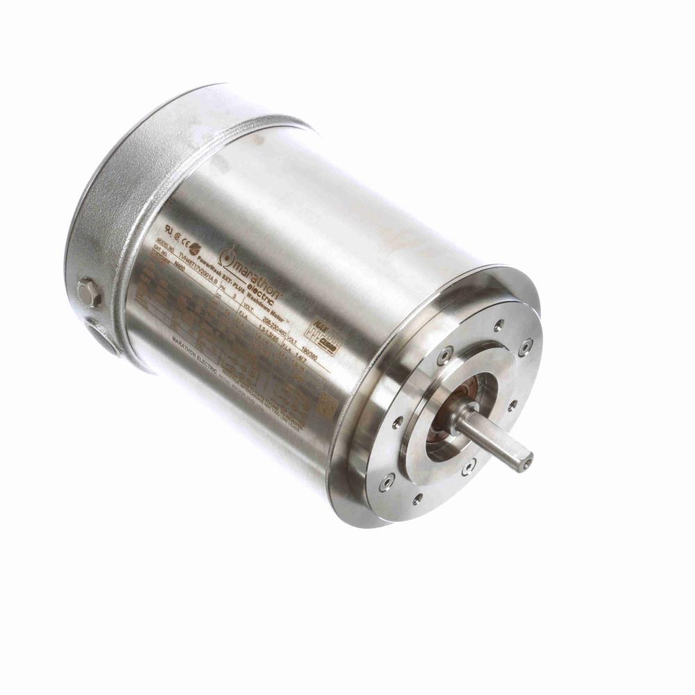 Marathon N460 Stainless Steel Washdown Motor - cemotors