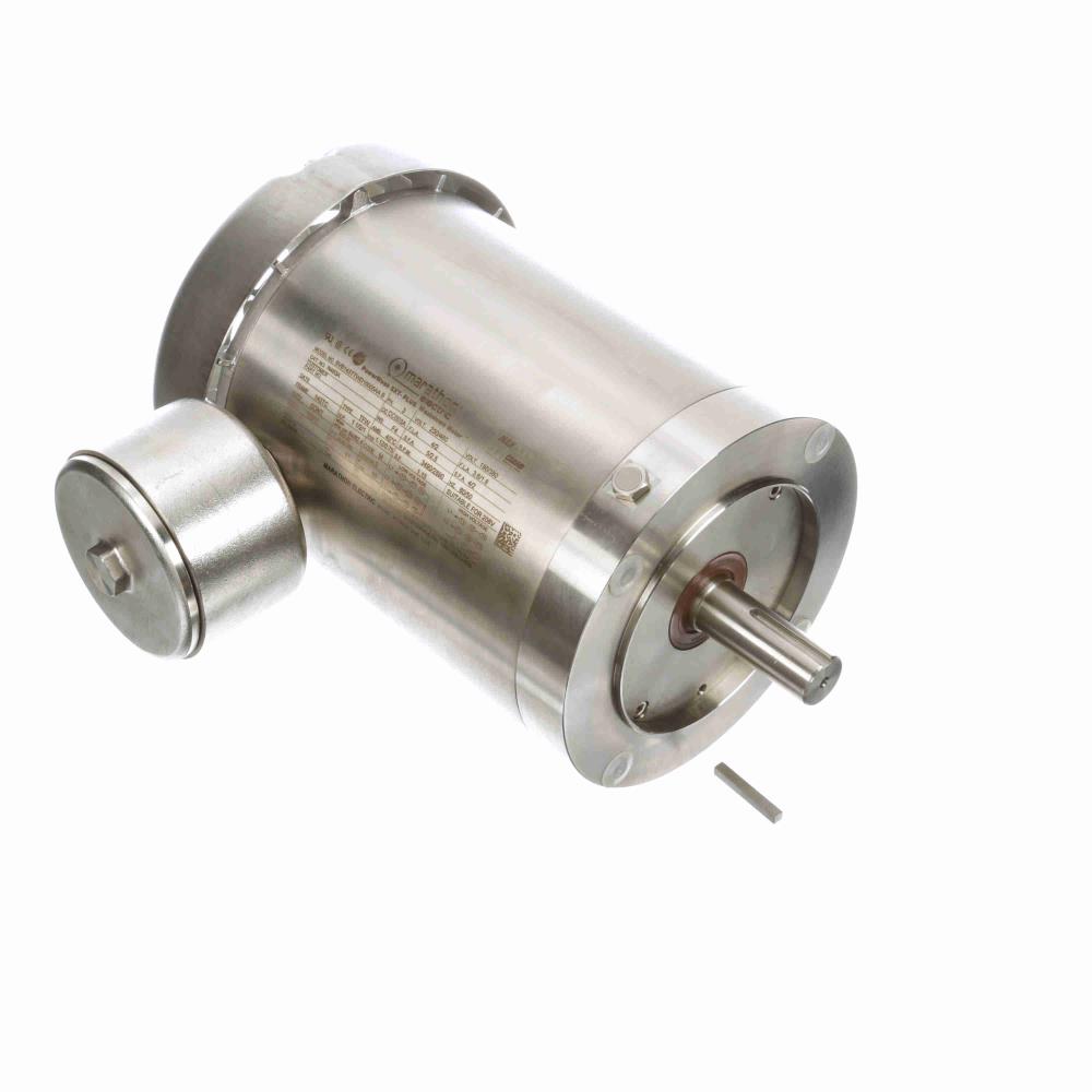 Marathon N483A Stainless Steel Washdown Motor - cemotors