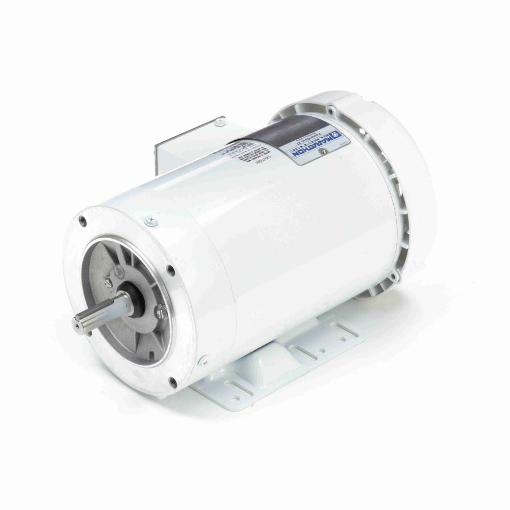 Marathon N606A White Epoxy Washdown Motor - cemotors