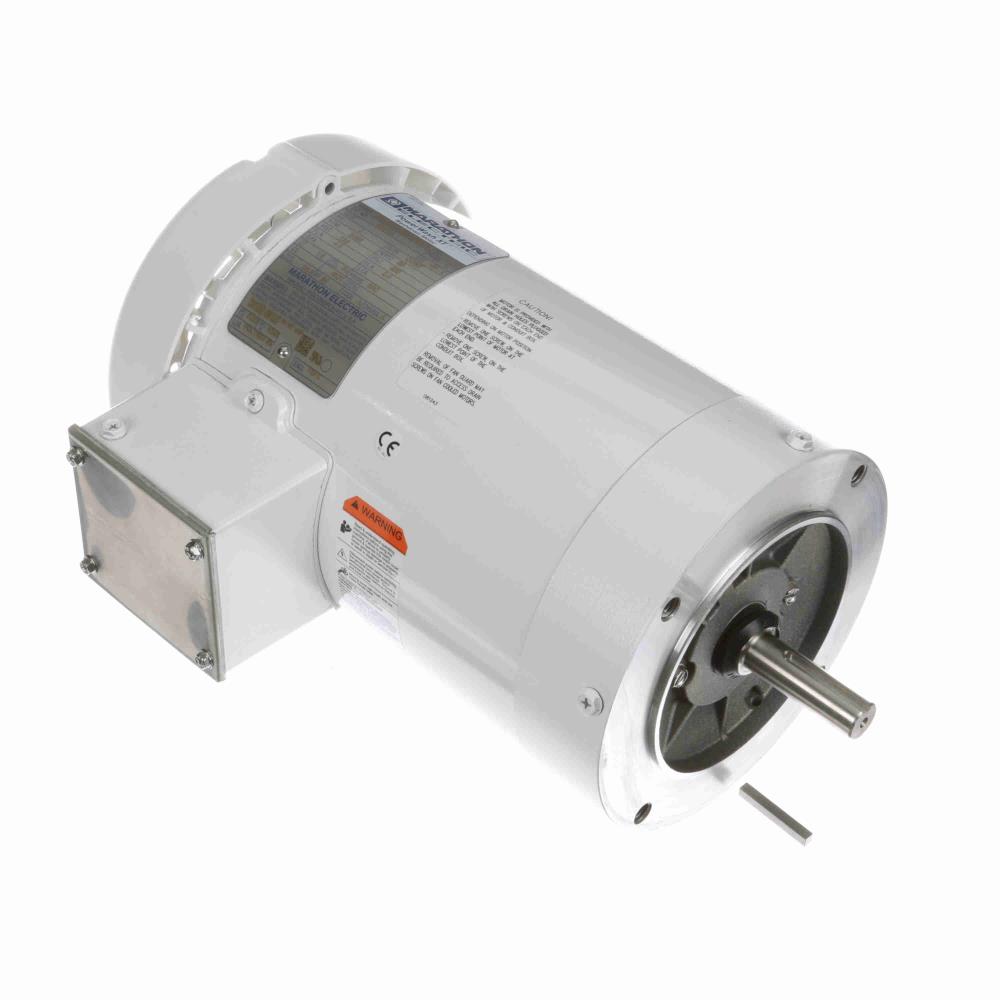 Marathon N651A White Epoxy Washdown Motor - cemotors