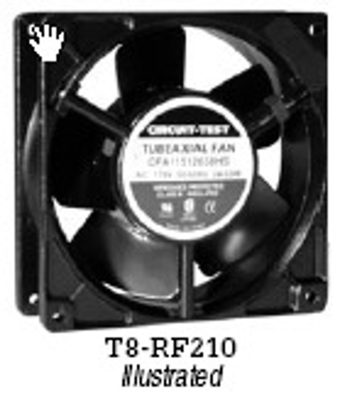Rotom T8-RF200 Axial Fan Blower Assembly - cemotors
