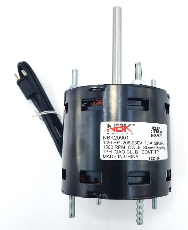 NBK-20901 FAN MOTOR 208/230V 50/60HZ - cemotors