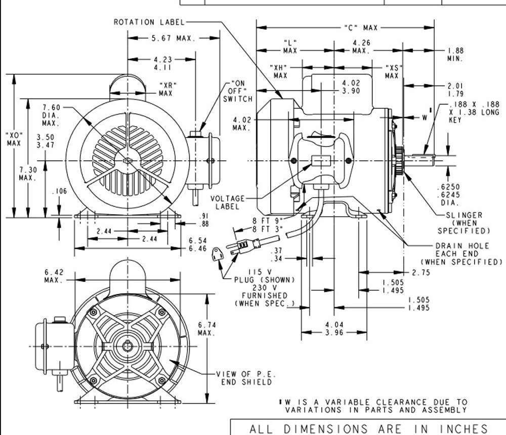 Marathon C662 General Purpose Motor - cemotors